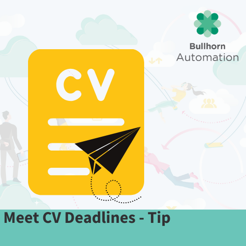 Automation Tip - Meet Your CV Deadlines - Protect Your · Barclay Jones